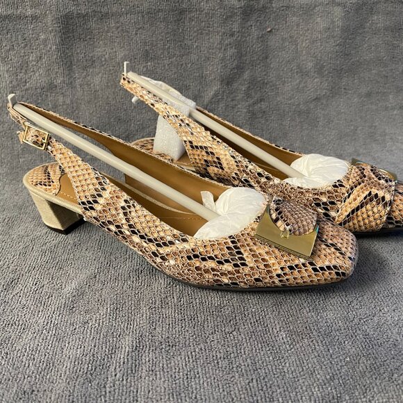 J. Renee' | Shoes | Jrenee Snake Print Dress Heel Shoes 8 W Venda New ...